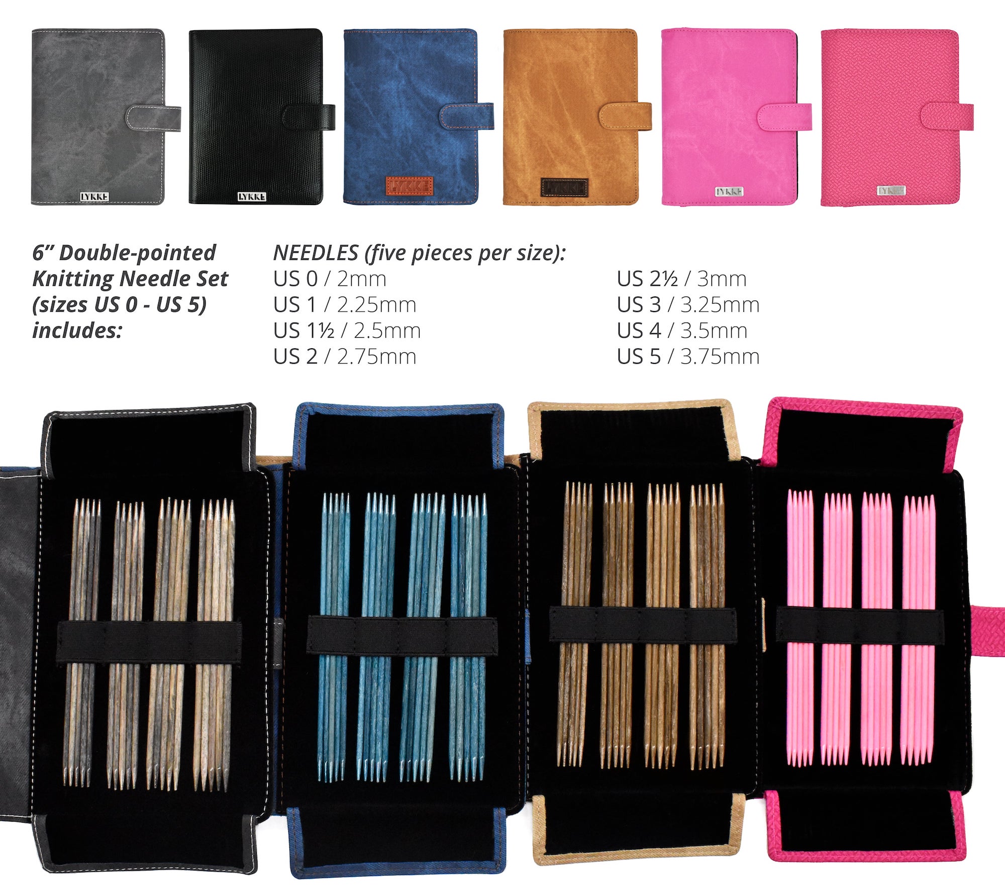 LYKKE Crafts - Make Happy! - Knitting Needles and other Crafting Tools